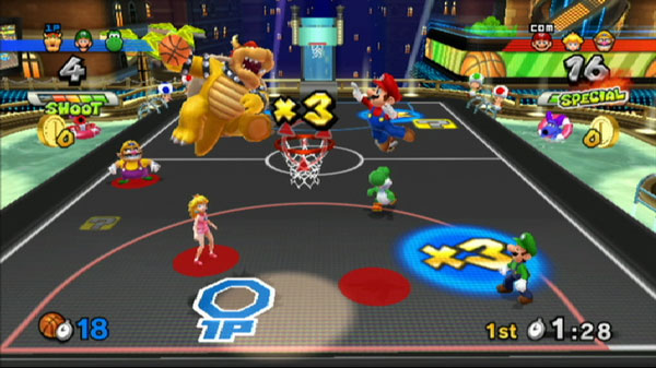 Novas imagens de Mario Sports Mix