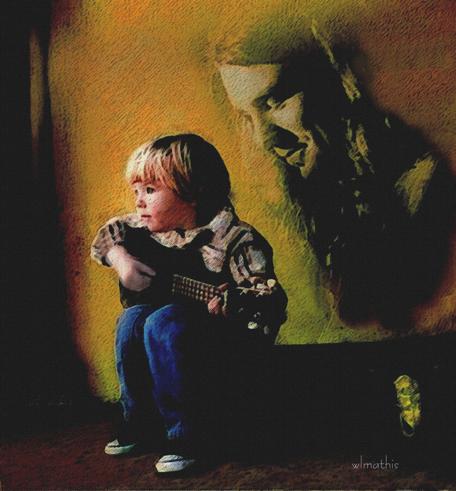 Teach's Art Blog (mostly) & Other things that come to mind...: Father ...