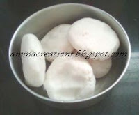 AMINA CREATIONS: CHAPATHI MADE WITH RICE (PASHTE')