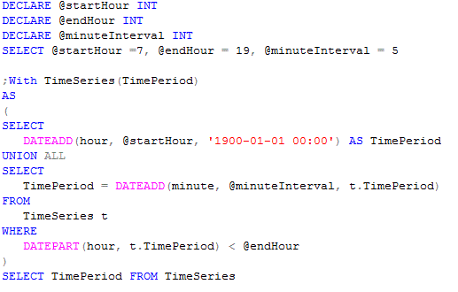 Chaos system: SQL Server 2005: How to report time-series data in ...