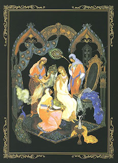 Ruslan and Ludmila by A. Pushkin. Palekh Paintings. - RUSSIAN BOOKS Review
