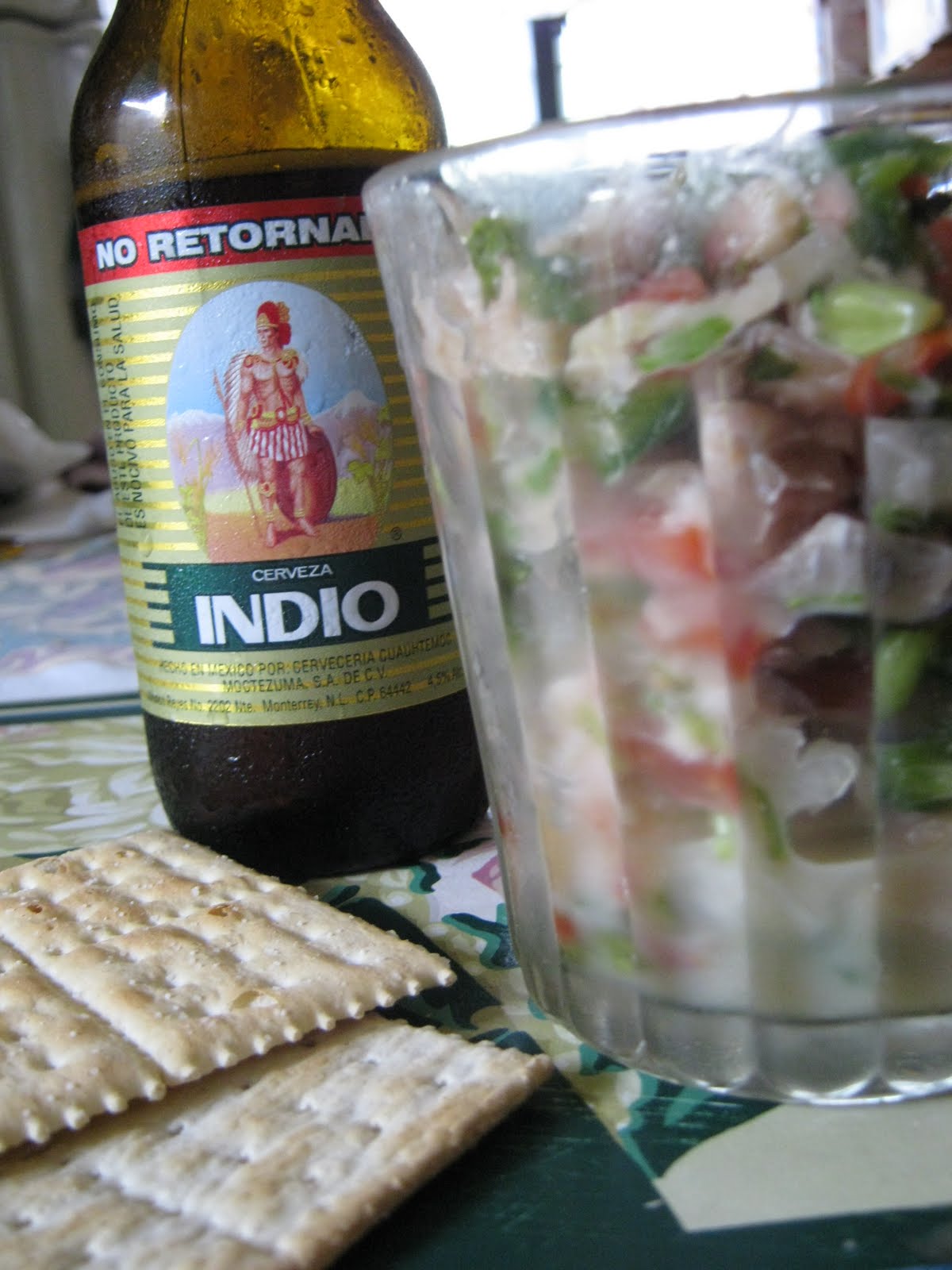 BaRRiGa LLeNa CoRaZoN CoNTeNtO: Ceviche con Cerveza