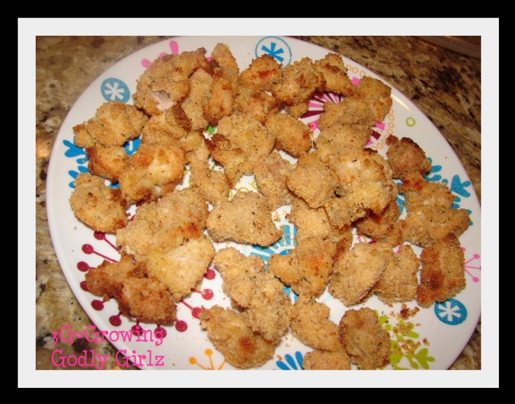 3G=Growing Godly Girlz: Homemade Chicken Nuggets