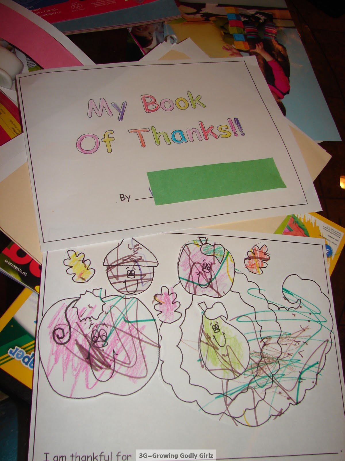 3G=Growing Godly Girlz: Thanksgiving Week Wrap-Up!! {Part 1}