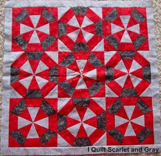 I Quilt Scarlet and Gray: Marti Michell Perfect Patchwork Templates