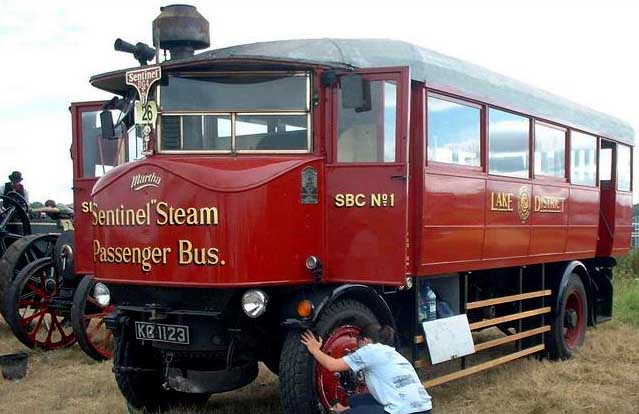 AUTO BLOG: Steam Buses & Trucks
