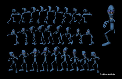 Chuck Roquemore's Animation: Zombie Walk Cycle