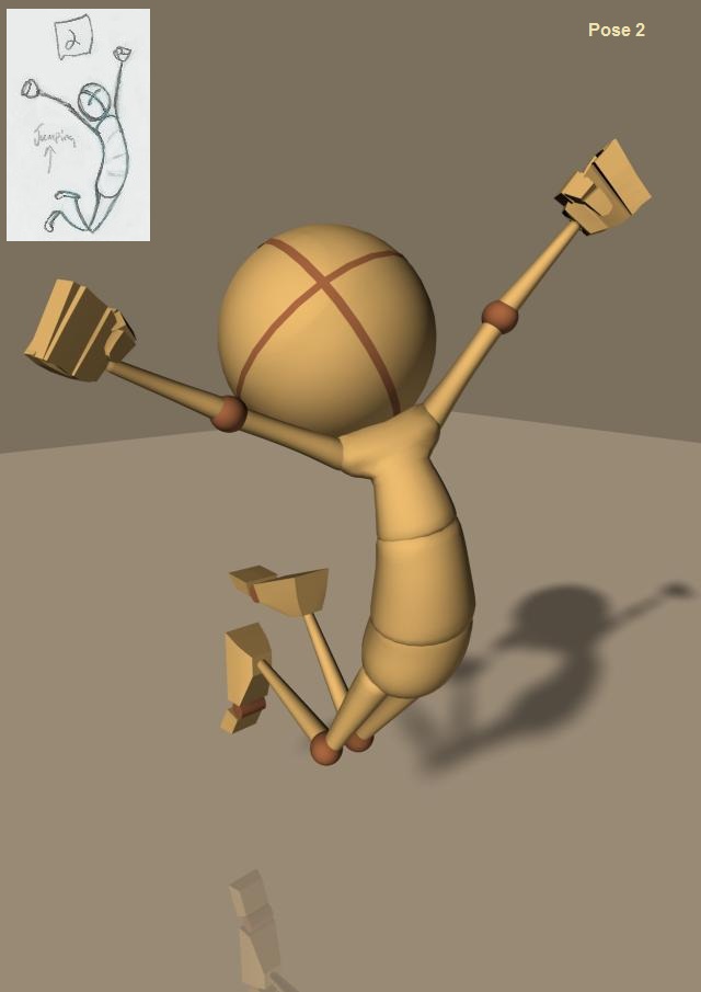 Steve's Animation Mentor Blog: Session 1, Week 3 -- Planning and blocking 3