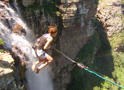 Taking the plunge with the Oribi Gorge Swing