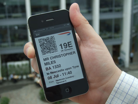 Qr Life!: British Airways se suma al mobile boarding pass