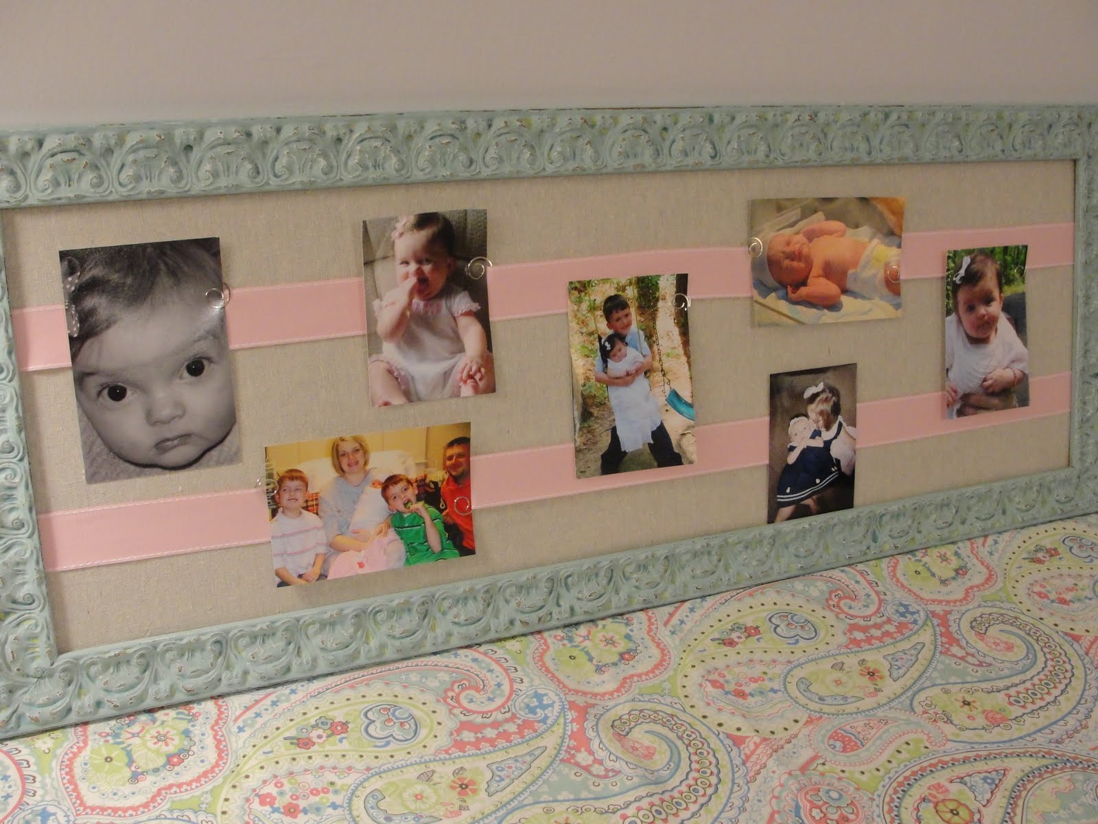 Imperfectly Beautiful: From Ugly Frame....to Cute Bow Holder