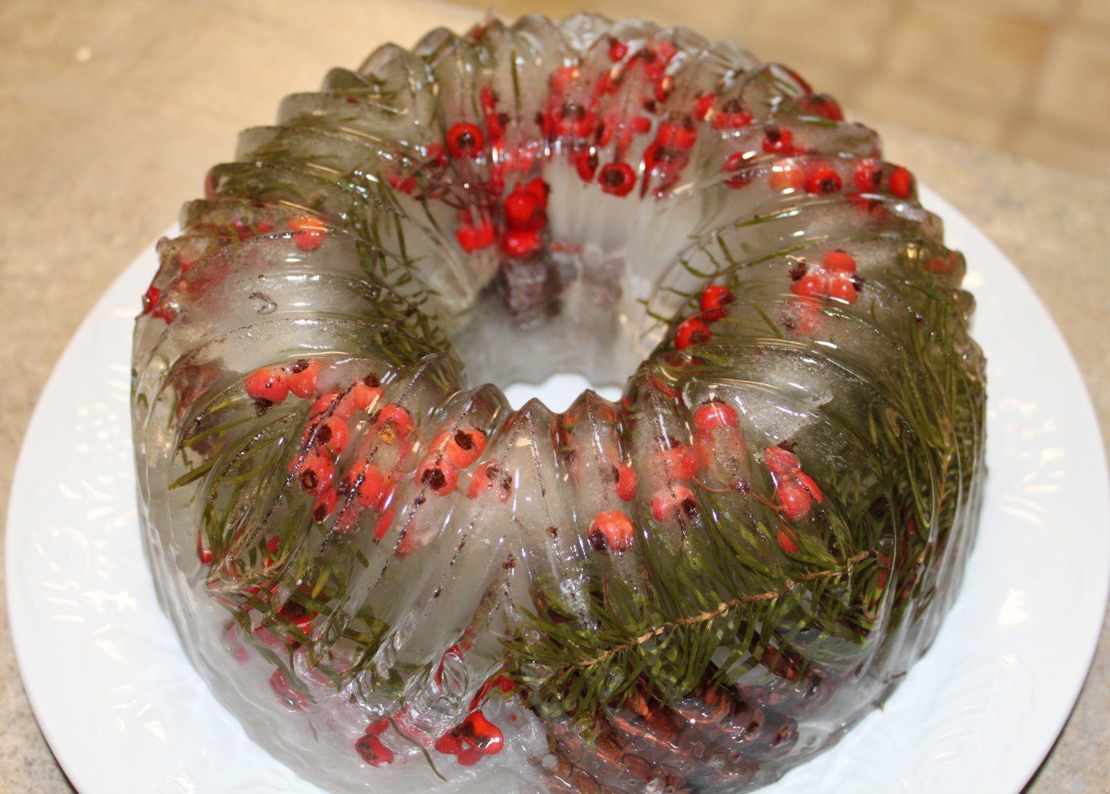 Simply Home and Family: christmas ice decorations