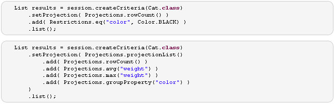 JAVA_MUNDO: CRITERIA (CRITERIOS)