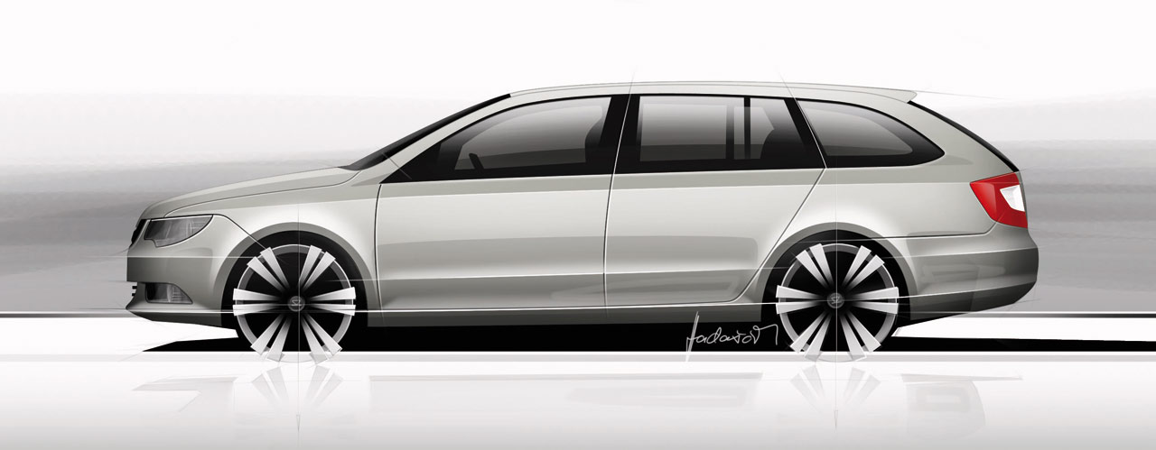 Designing Cars: Skoda Superb Combi