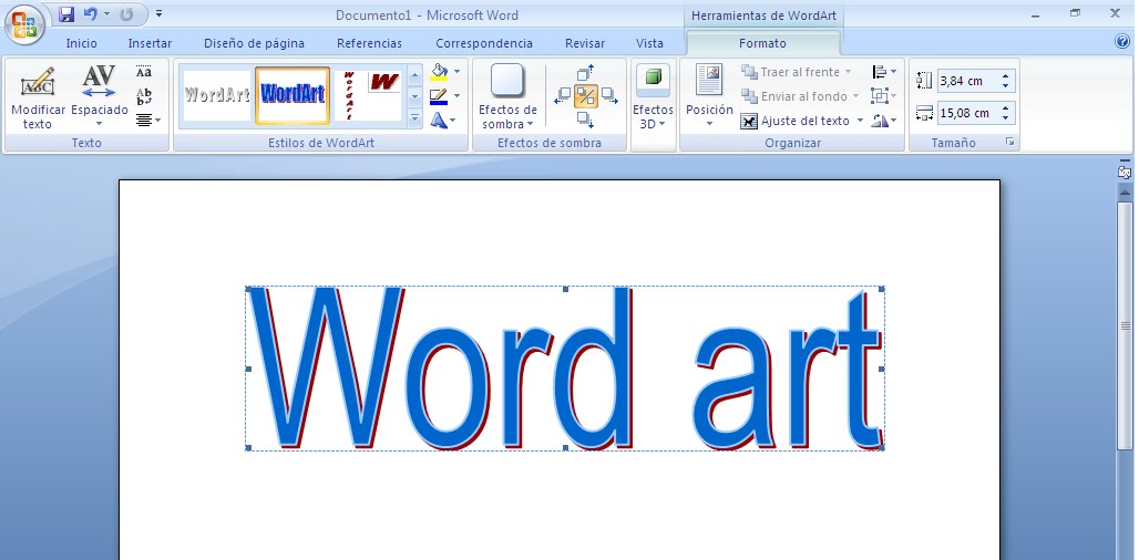 word: word art