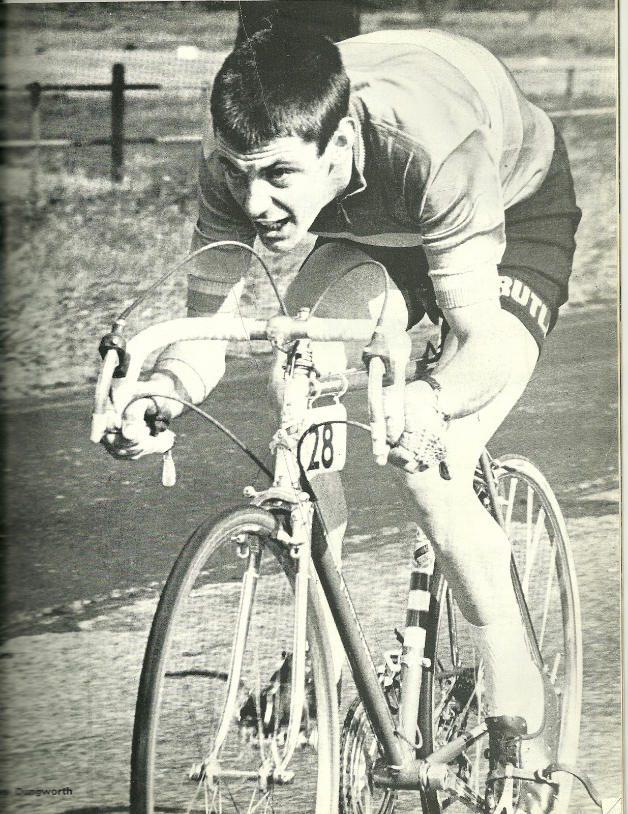MERSEYSIDE BICYCLES: Harry Quinn race action