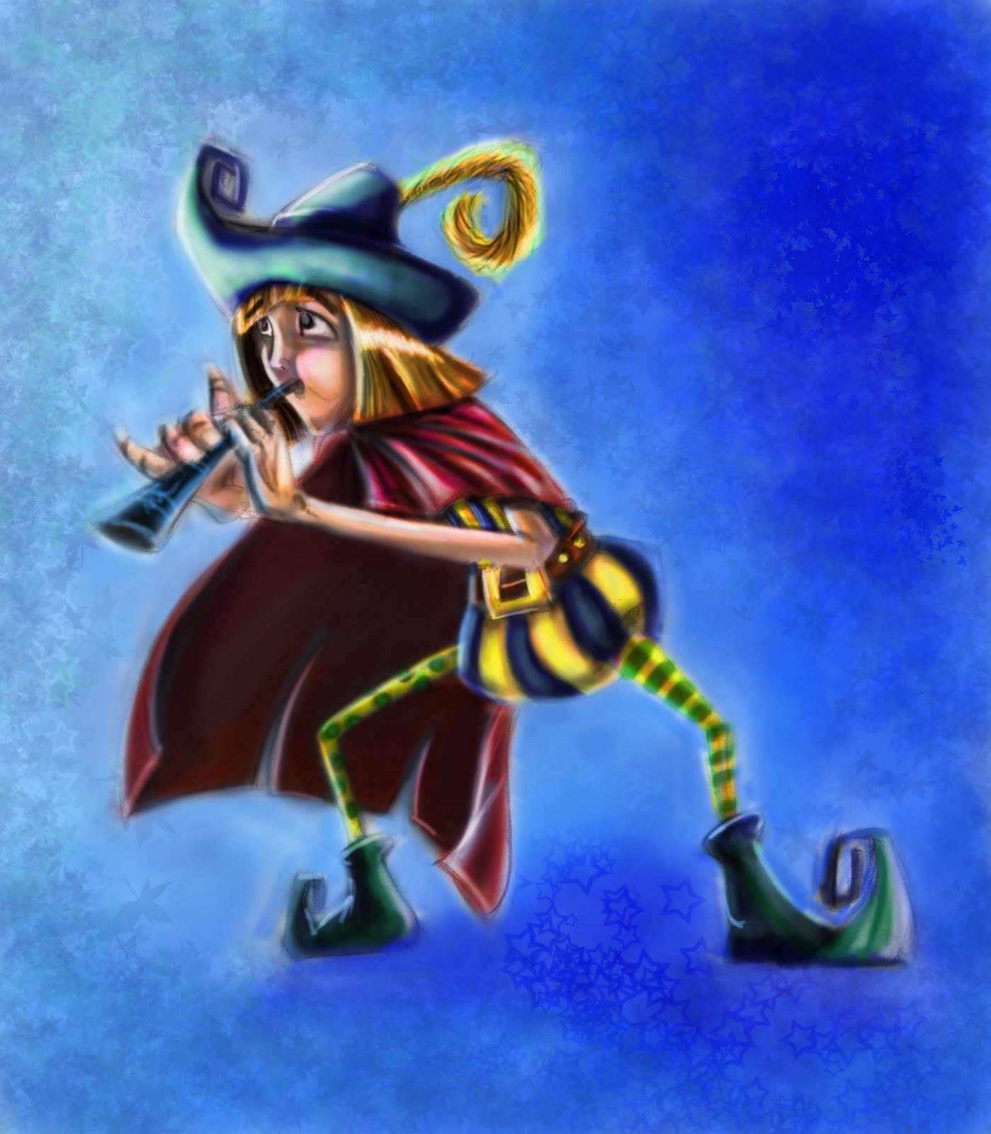 Aloka's Art: Pied Piper