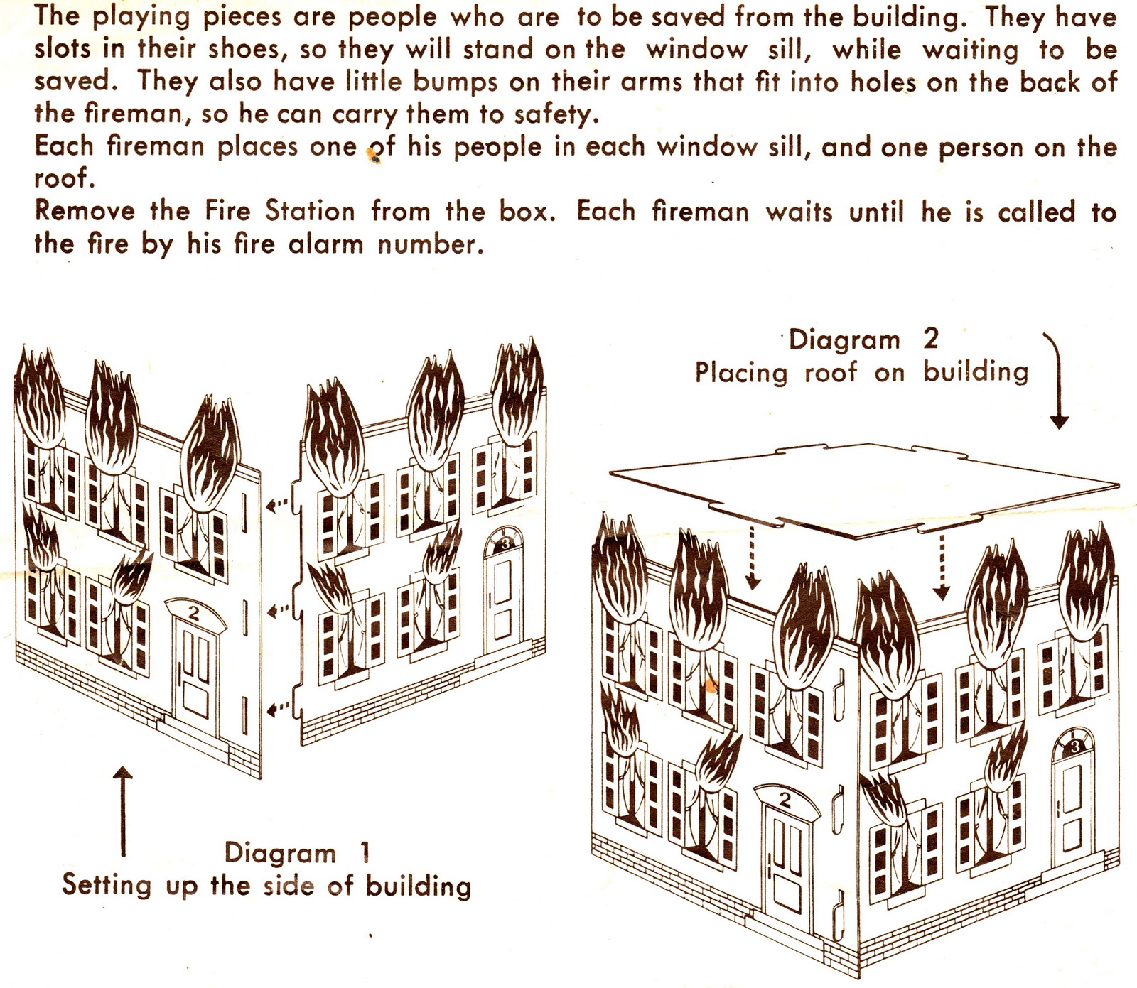 Toys and Stuff: Hasbro 'Fearless Fireman' Game