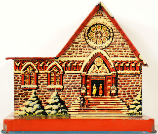 Toys and Stuff: U.S. Metal Toy Mfg Co Church Bank