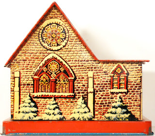 Toys and Stuff: U.S. Metal Toy Mfg Co Church Bank