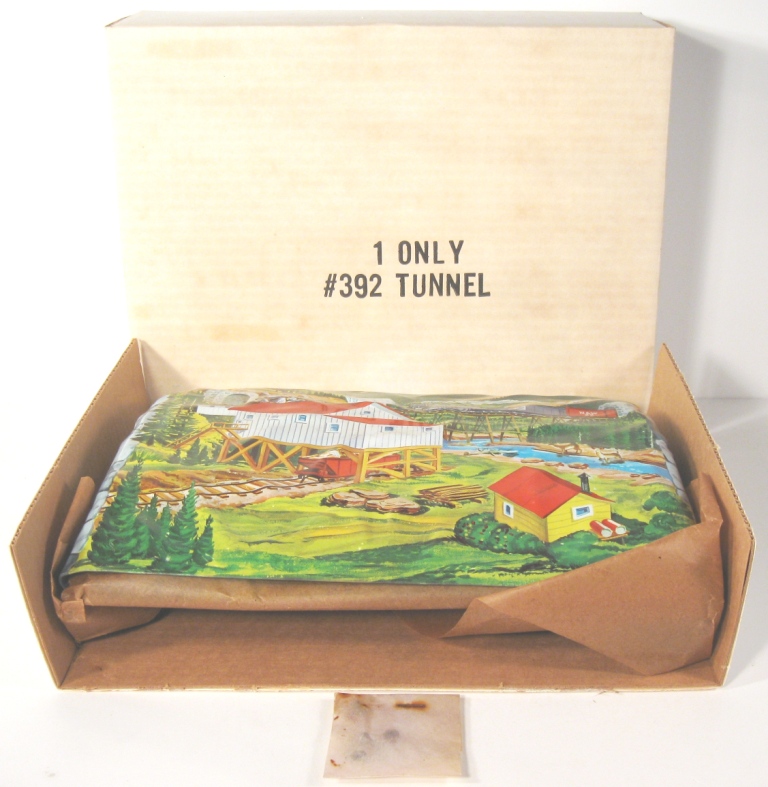 Toys and Stuff: Marx Tin Litho Train Tunnels