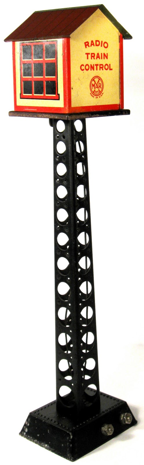 Toys and Stuff: Marx #424 Radio Train Control Tower