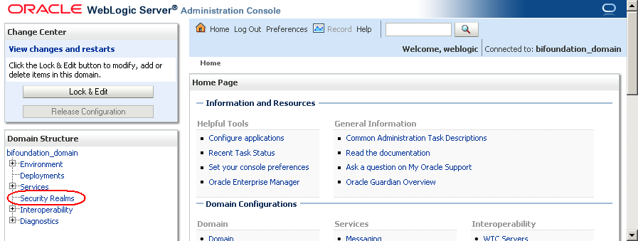 Hil and Co IT Solutions: Creating new user for Oracle Business Intelligence Enterprise Edition ...