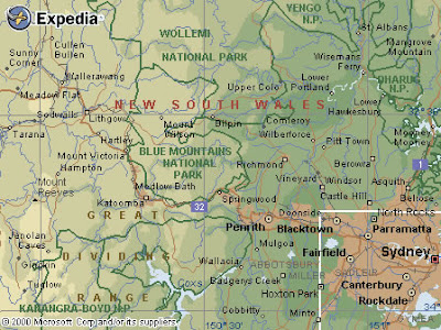 Springwood Historians: SPRINGWOOD; where is it, location map and brief ...