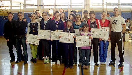 French boxing SAVATE BLOG: Croatian WOMEN savate assaut championship 2010