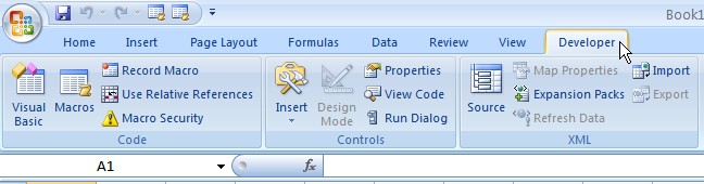 Vba Tutorials Vba Solutions Installed Vba For Microsoft Excel 2007