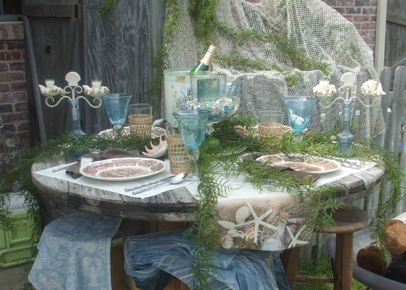 The Secret of the Sea Tablescape