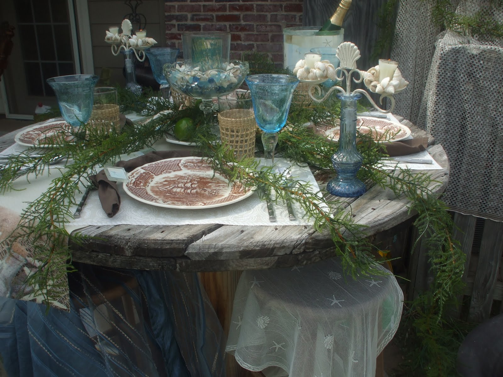 The Secret of the Sea Tablescape