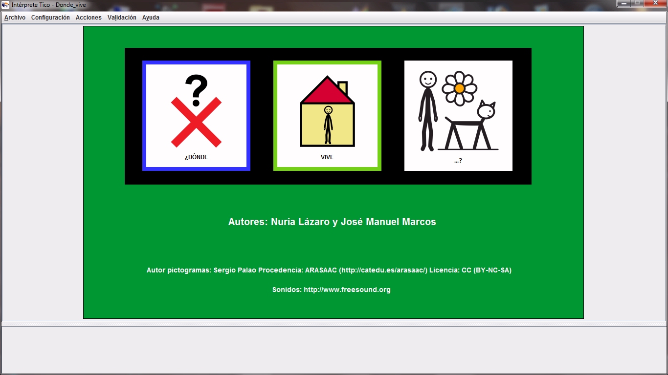 Informática para Educación Especial: Nuevo Proyecto TICO: "¿Dónde vive?".