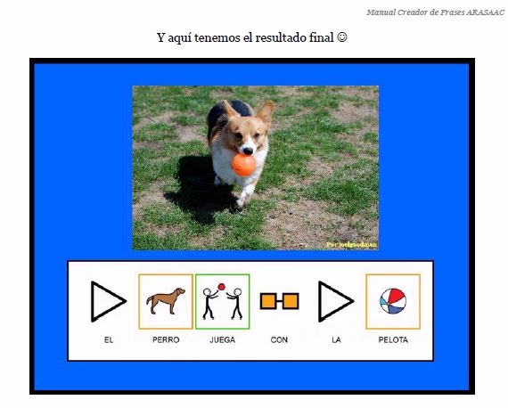 Informática para Educación Especial: Manual para el Creador de frases ...