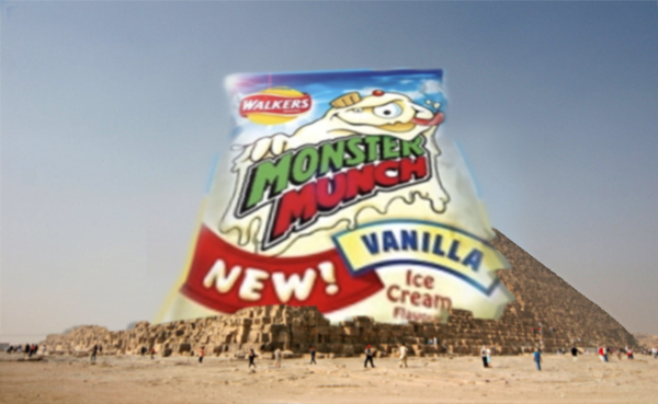 the guest blogger: vanilla ice cream monster munch