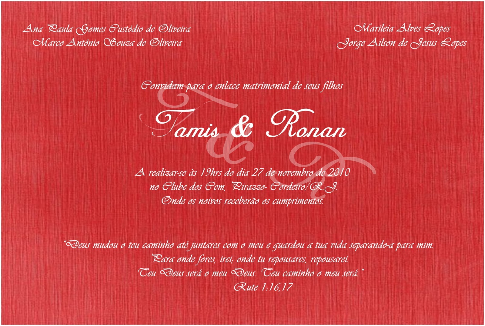 Convites de Casamento | Erica Artes