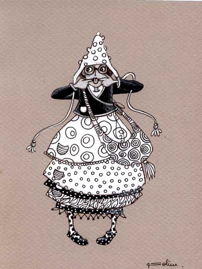 el arca de las palabras: Adefesio