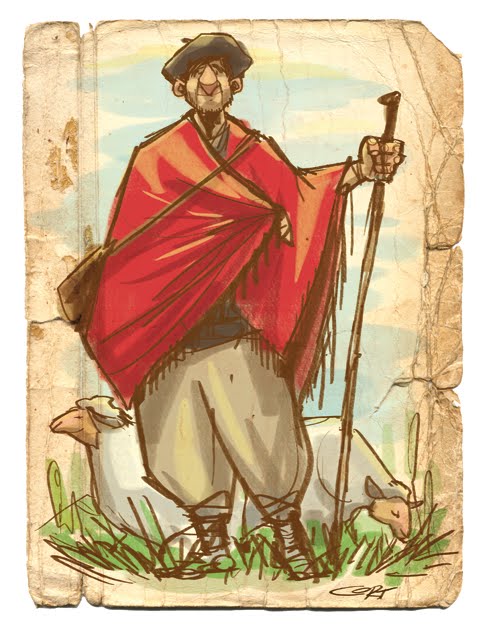 el arca de las palabras: Báculo