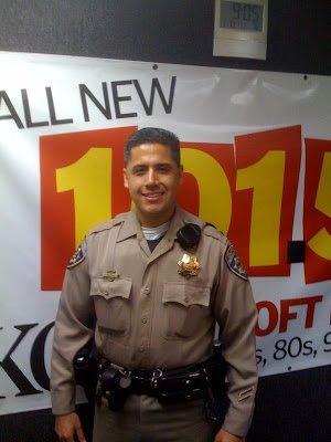 Dustin from 101.5 KGFM': ROBERT RODRIGUEZ OUR NEW TRAFFIC CHP OFFICER ...
