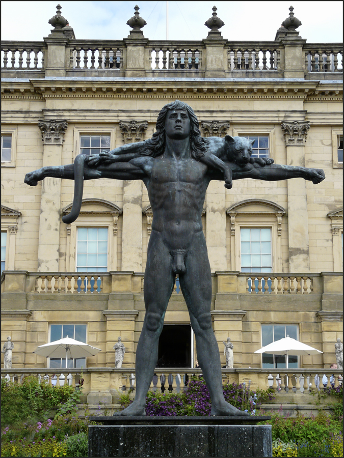 Saltaire Daily Photo: Statue of Orpheus
