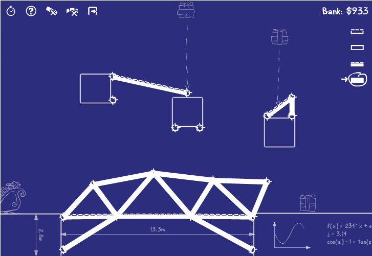 Game Walkthroughs (Oyun Çözümleri): Cargo Bridge Christmas Pack Walkthrough