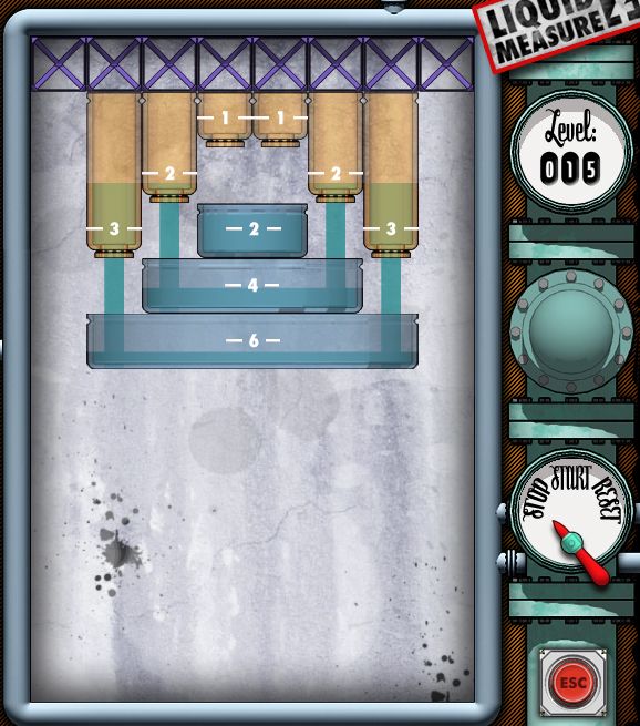 Game Walkthroughs (Oyun Çözümleri): Liquid Measure 2 Walkthrough