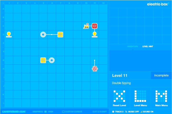 Game Walkthroughs (Oyun Çözümleri): Electric Box 2 Walktrough