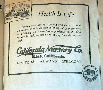 Niles - Home, Sweet Home!: Niles - The California Nursery Company and ...