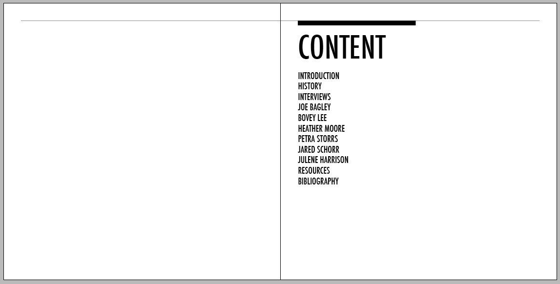 Design Context: Context Book - Layouts