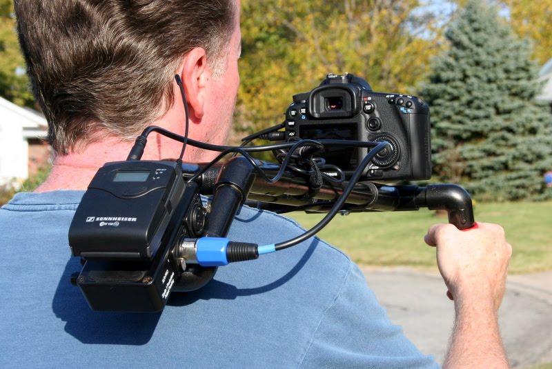 Compact Video: $5 Quick and Easy Shoulder Rig