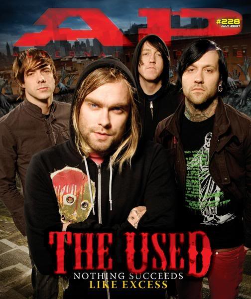 The Black Dickie's: The Used Band T shirt(SOLD)
