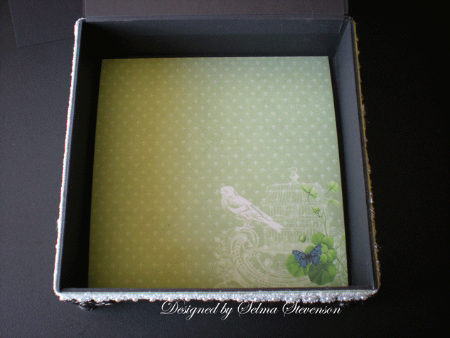 Selma's Stamping Corner and Floral Designs: Pretty Box with Feet