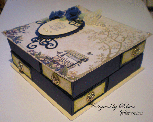 Selma's Stamping Corner and Floral Designs: Eight Drawer Box