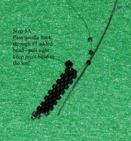 Queenie's Beads: Russian Leaf Done in Peyote Part 1